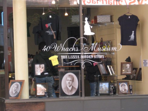 40 Whacks Museum Closed in Salem – Lizzie Borden : Warps & Wefts